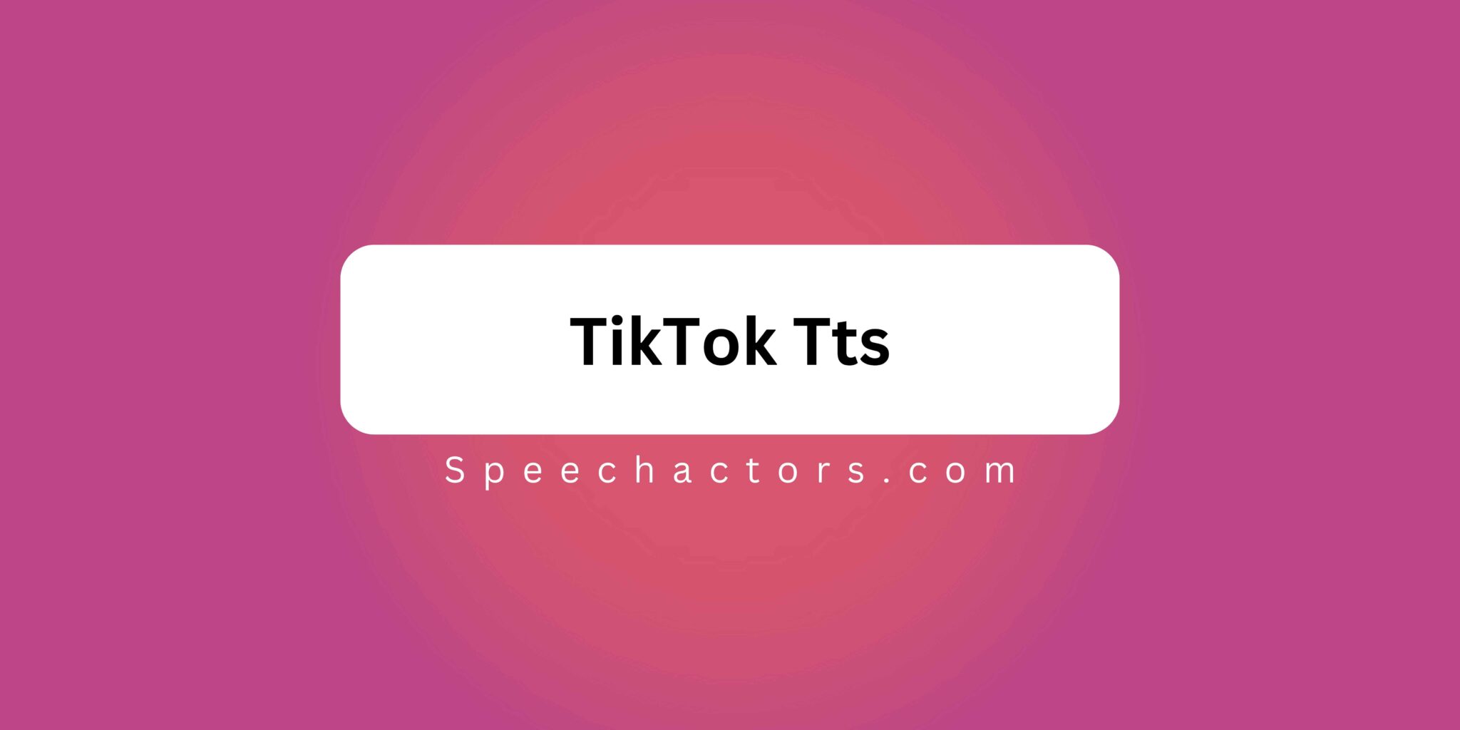 TikTok Tts