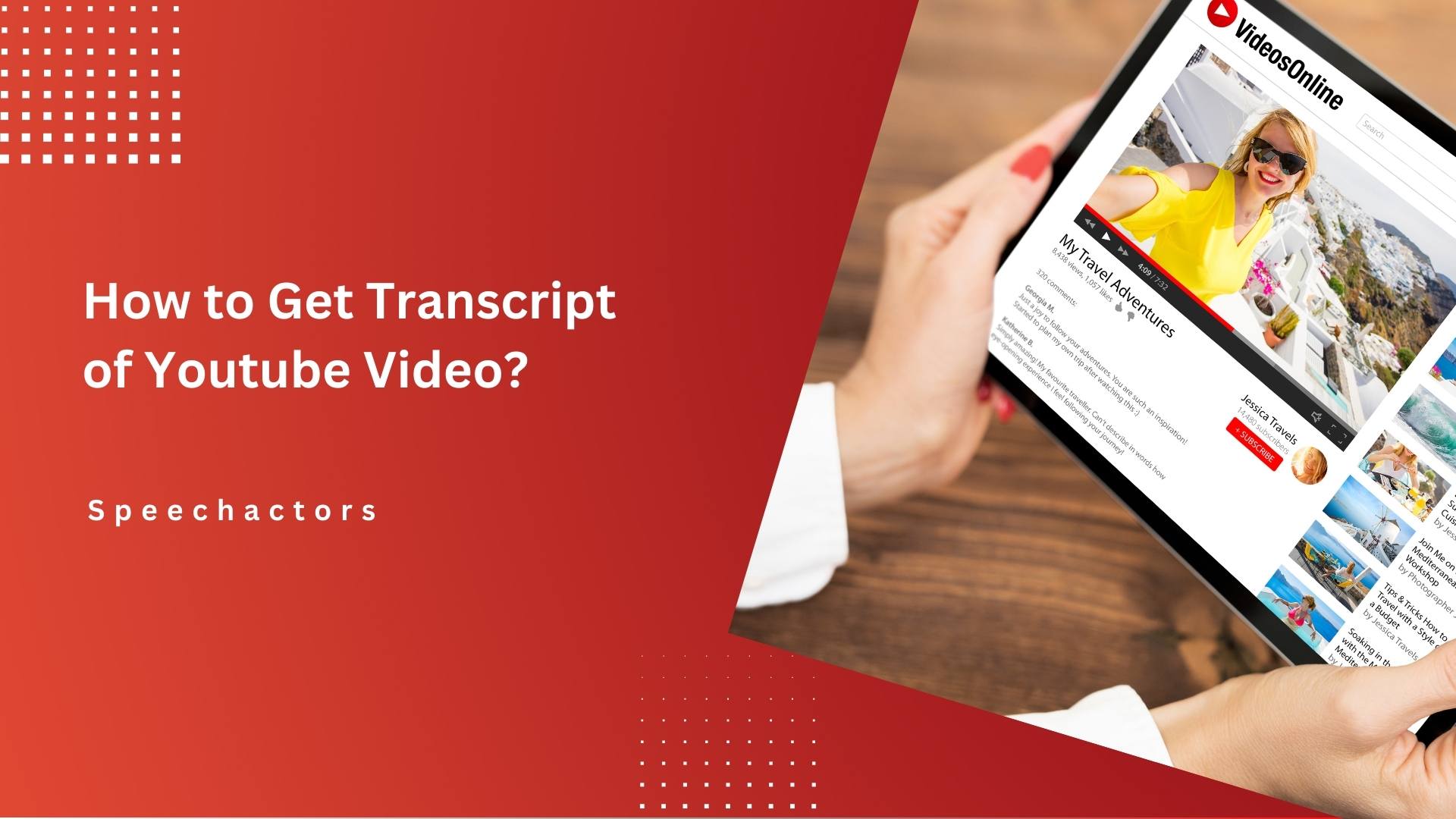 How to Get Transcript of Youtube Video?