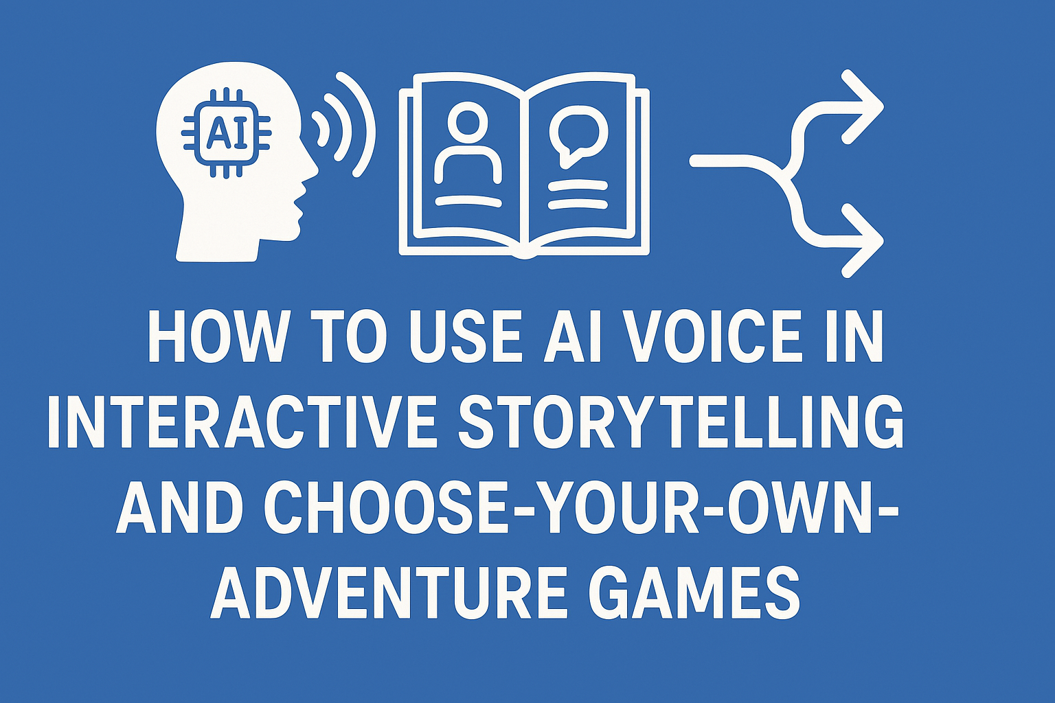 How To Use AI Voice In Interactive Storytelling And Choose-Your-Own-Adventure Games - Blog ...